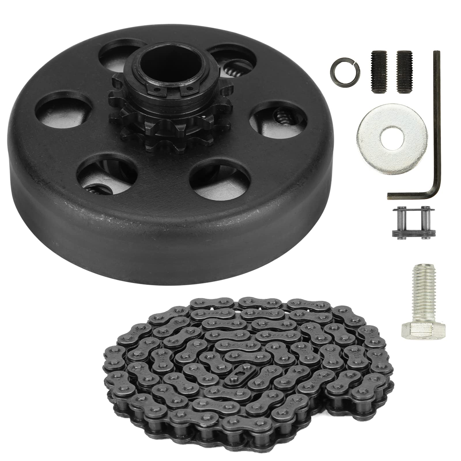 Go Kart Clutch for 2-6.5HP Engine 3/4" Bore 12T #35 Chain Centrifugal Clutch Fit For Predator 212cc,Honda GC160 GC190 GX120,Go Kart, Minibike, Fun Kart