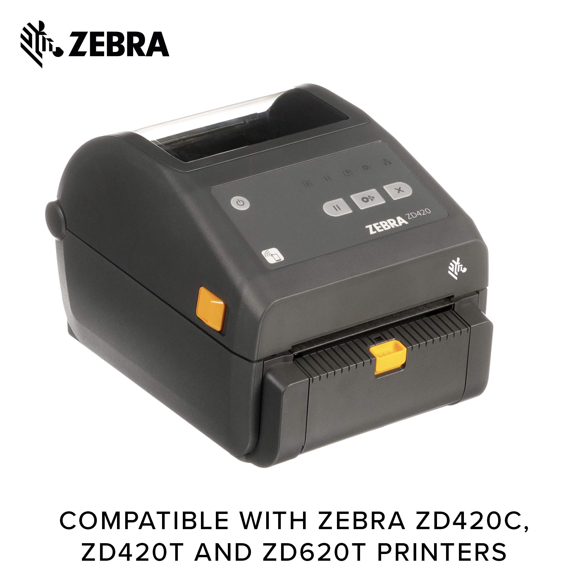 Zebra - Peeler Attachment for ZD420c, ZD420t, and ZD620t Thermal Transfer Desktop Printers - Field Installable - P1080383-018
