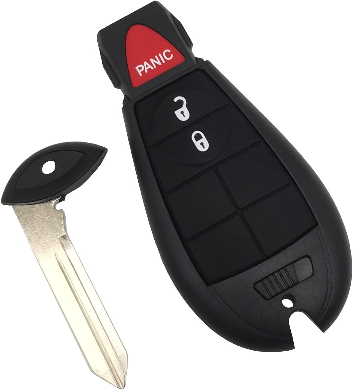 Keyless Key Fob Fits for 2009-2012 Dodge Ram 1500 2500 3500, Fits for Dodge Journey Challenger Grand Caravan Jeep Grand Cherokee FCC ID: M3N5WY783X/ IYZ-C01C (3 Button)