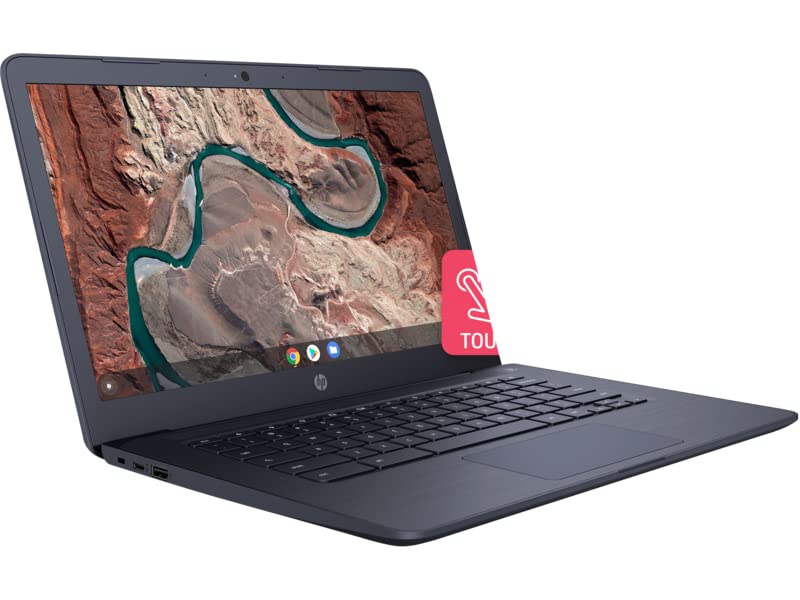 HP Chromebook 14-db0033dx 14" AMD A4-9120C 4 GB 32 GB eMMC Ink Blue (renewed)
