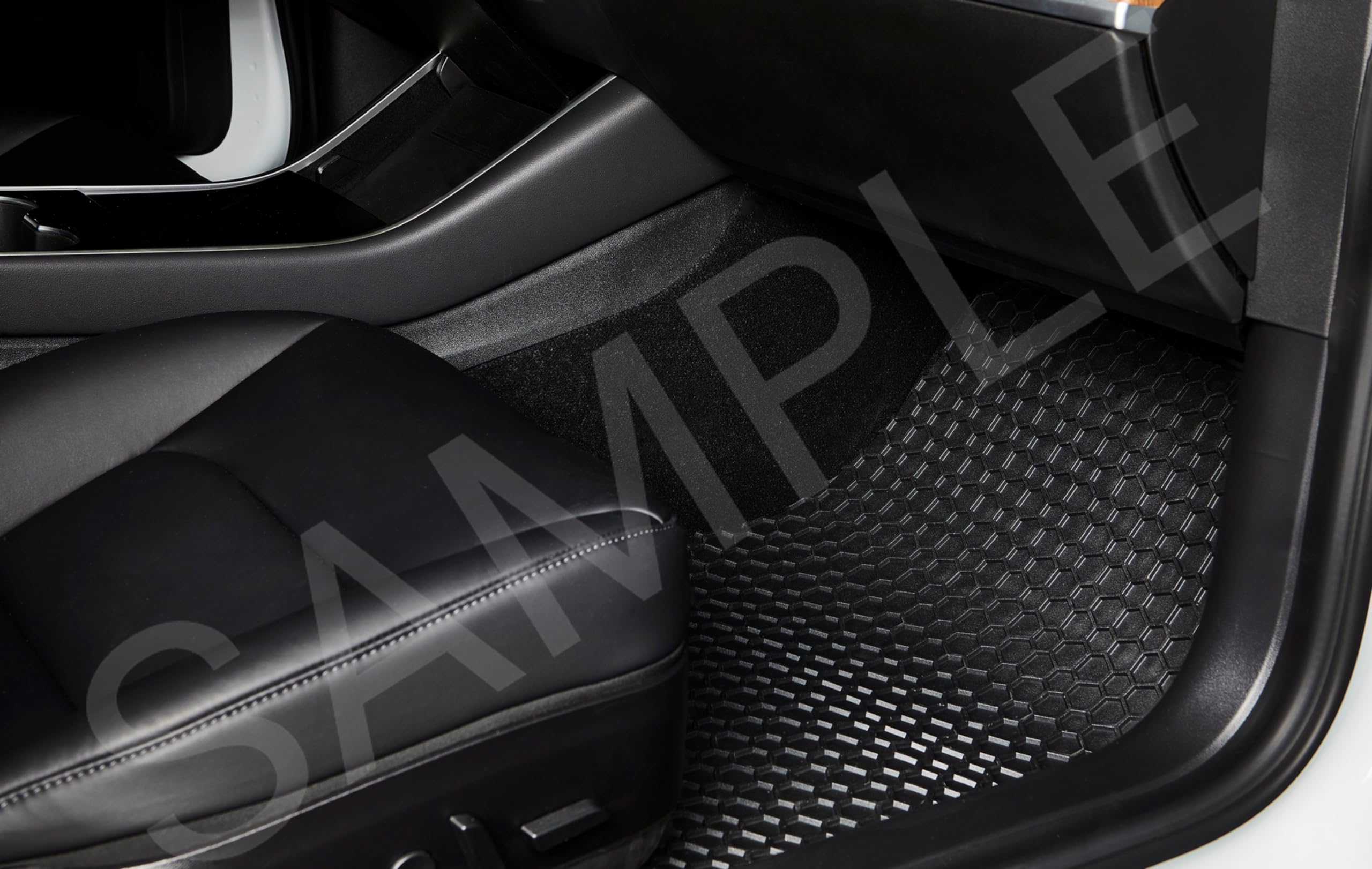 TOUGHPRO Floor Mats Accessories Set (Front Row + 2nd Row) for Dodge Journey All Weather Heavy Duty Black Rubber 2009 2010 2011 2012 2013 2014 2015 2016 2017 2018 2019 2020