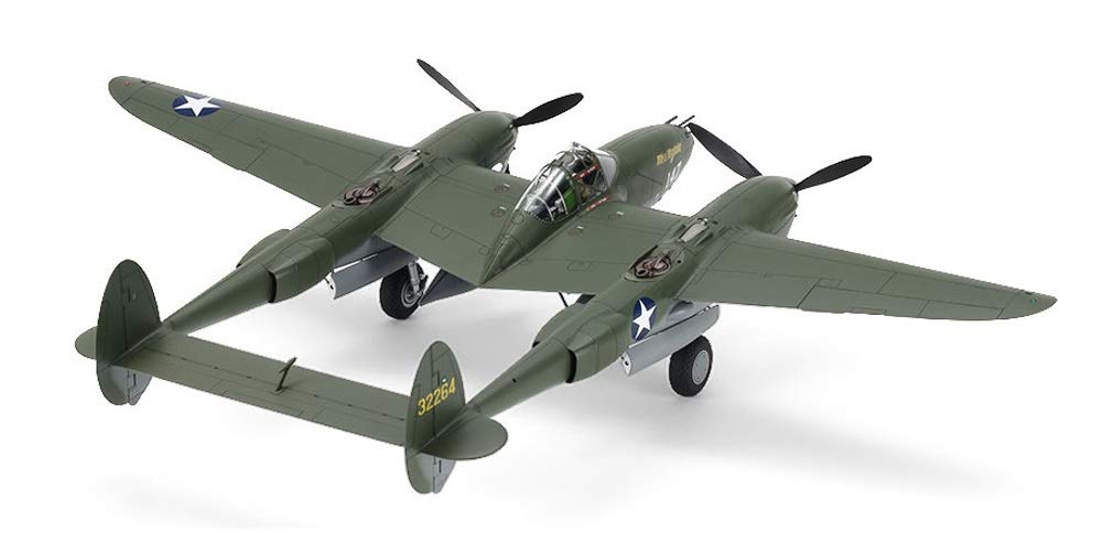 Tamiya TAM61120 1: 48 Lockheed P-38F P-38G Lightning [Model Building Kit]