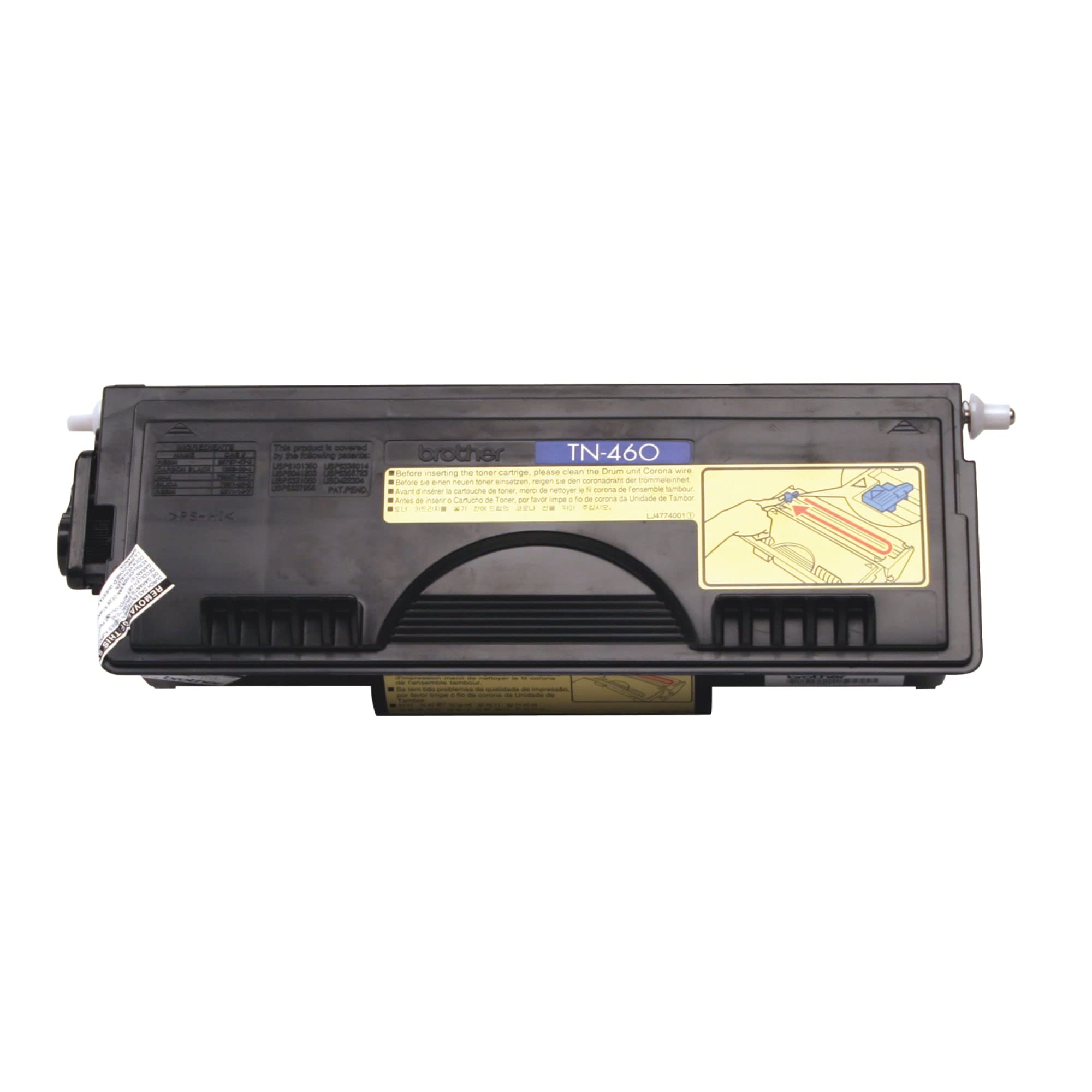 Brother TN-460 DCP-1200 1400 FAX-4750 5750 8350 HL-1030 P2500 MFC-8300 8500 Toner -Cartridge (Black) in Retail Packaging