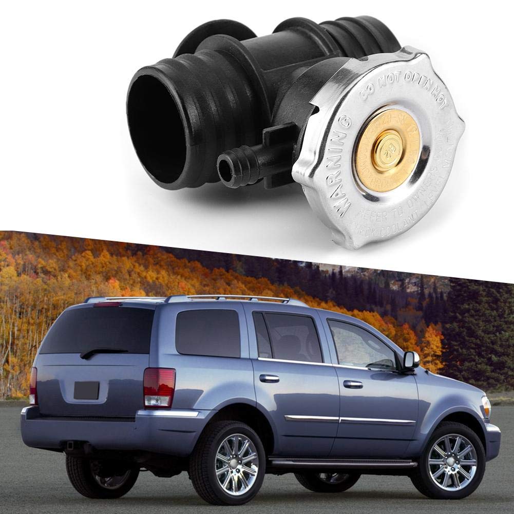 Radiator Coolant Filler, Duokon radiator filler neck, Radiator with T-Branch Water Pipe Kit 55116901AA 1993-2007