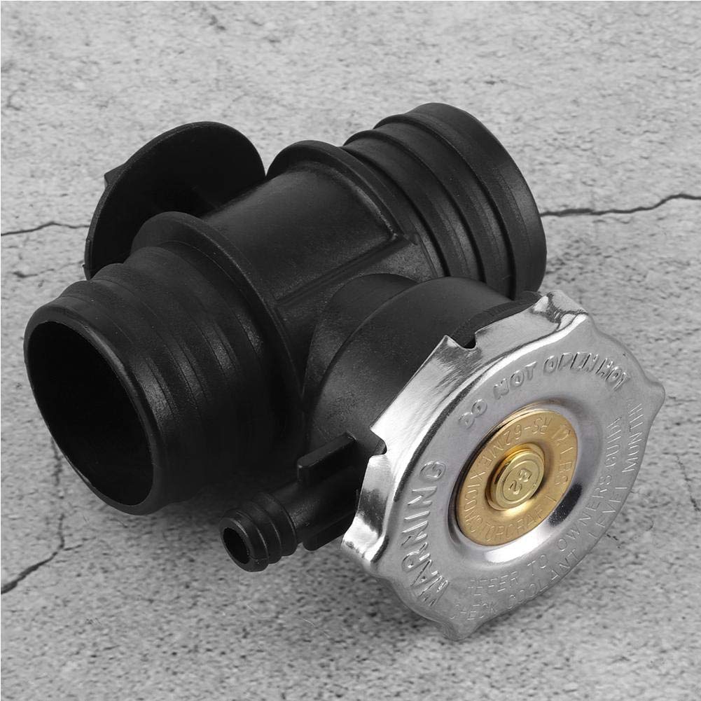 Radiator Coolant Filler, Duokon radiator filler neck, Radiator with T-Branch Water Pipe Kit 55116901AA 1993-2007