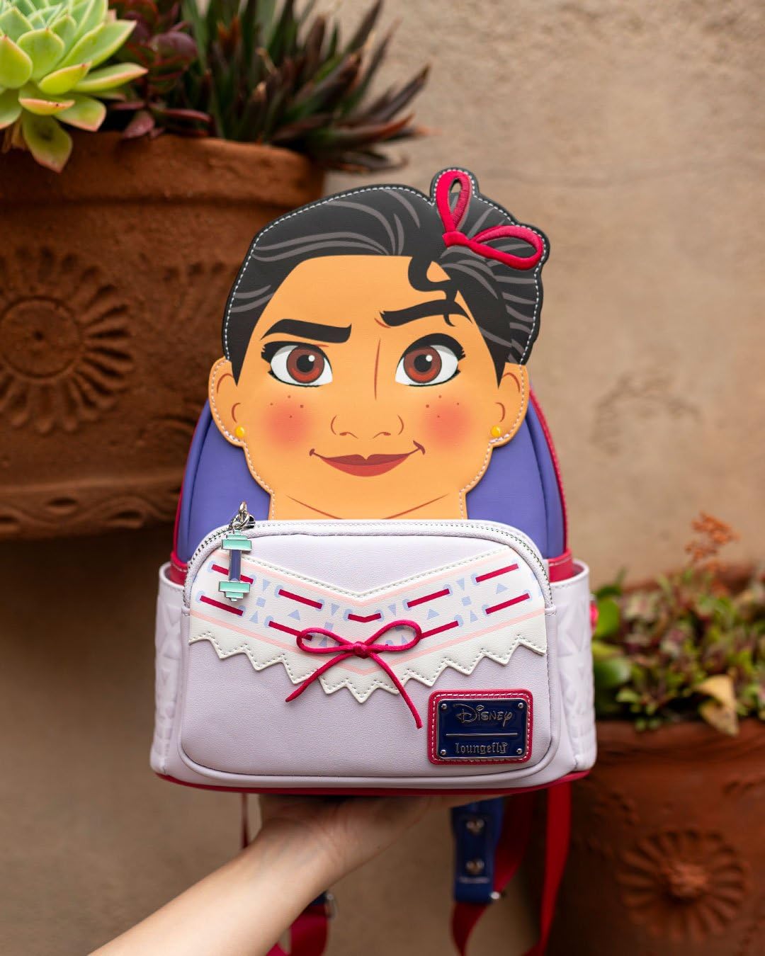 Loungefly Disney Encanto Luisa Cosplay Women's Mini Backpack Purse