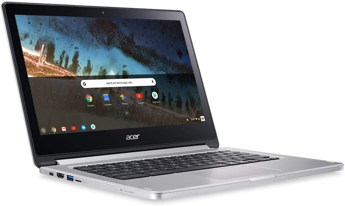 ---Newest Flagship Acer R13 13.3" Convertible 2-in-1 Full HD IPS Touchscreen Chromebook - Intel Quad-Core MediaTek MT8173C 2.1GHz, 4GB RAM, 64GB SSD, WLAN, Bluetooth, Webcam, HDMI, USB 3.0, Chrome OS