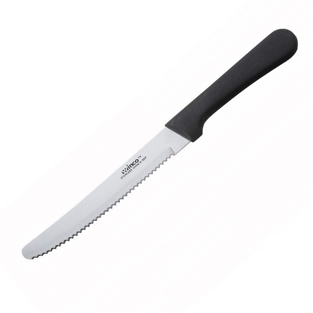 Winco K-50P Steak Knife with P.P. HD, 5-Inch