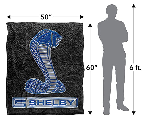 Shelby Cobra Blanket, 50"x60" Metal Cobra Silky Touch Super Soft Throw Blanket