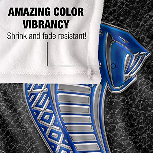 Shelby Cobra Blanket, 50"x60" Metal Cobra Silky Touch Super Soft Throw Blanket