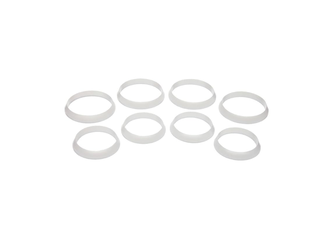 Danco 81086 Slip Joint Washer Assortment, Plastic, White