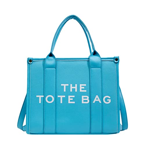 Tote Handbag for Women Bags Large Capacity Crossbody/Shoulder/Satchel/Top Handle Bag Fashion Travel Tote Bags Blue