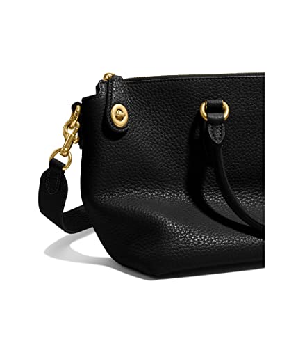 COACH Cara Satchel Black One Size
