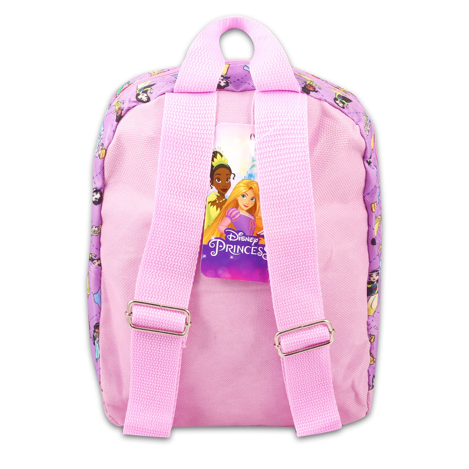 Fast Forward New York Disney Princess Mini Backpack for Women -- Canvas Disney Princess Backpack Purse Shoulder Bag for Adults, Teens Disney Princess Princess Mini Backpack