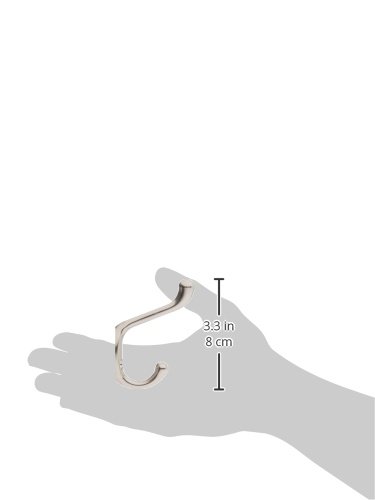 National Hardware N331-009 V166 Heavy Duty Coat and Hat Hook in Satin Nickel