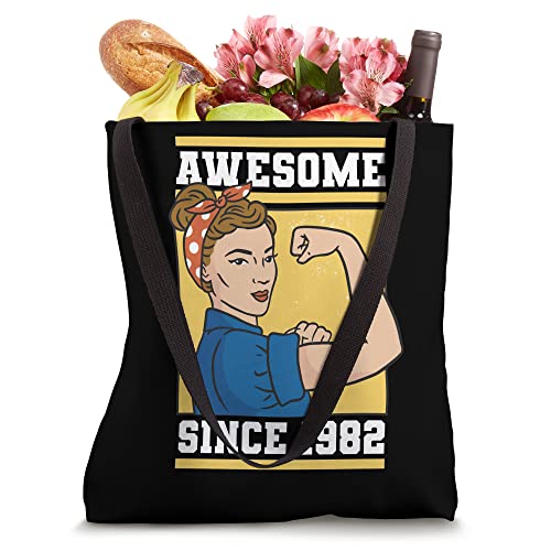 Awesome since 1982 Tote Bag
