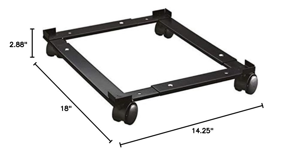Scranton & Co Adjustable File Caddy in Black