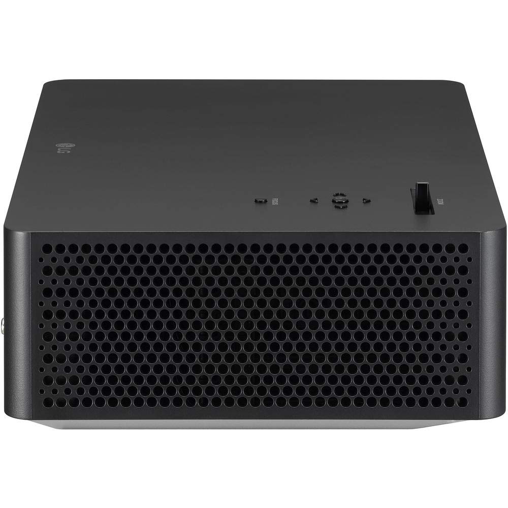 LG HU70LAB 4K UHD LED Smart Home Theater Projector, 140" Display, Bluetooth Bundle with 120" Minolta 16:9 Indoor-Outdoor Screen