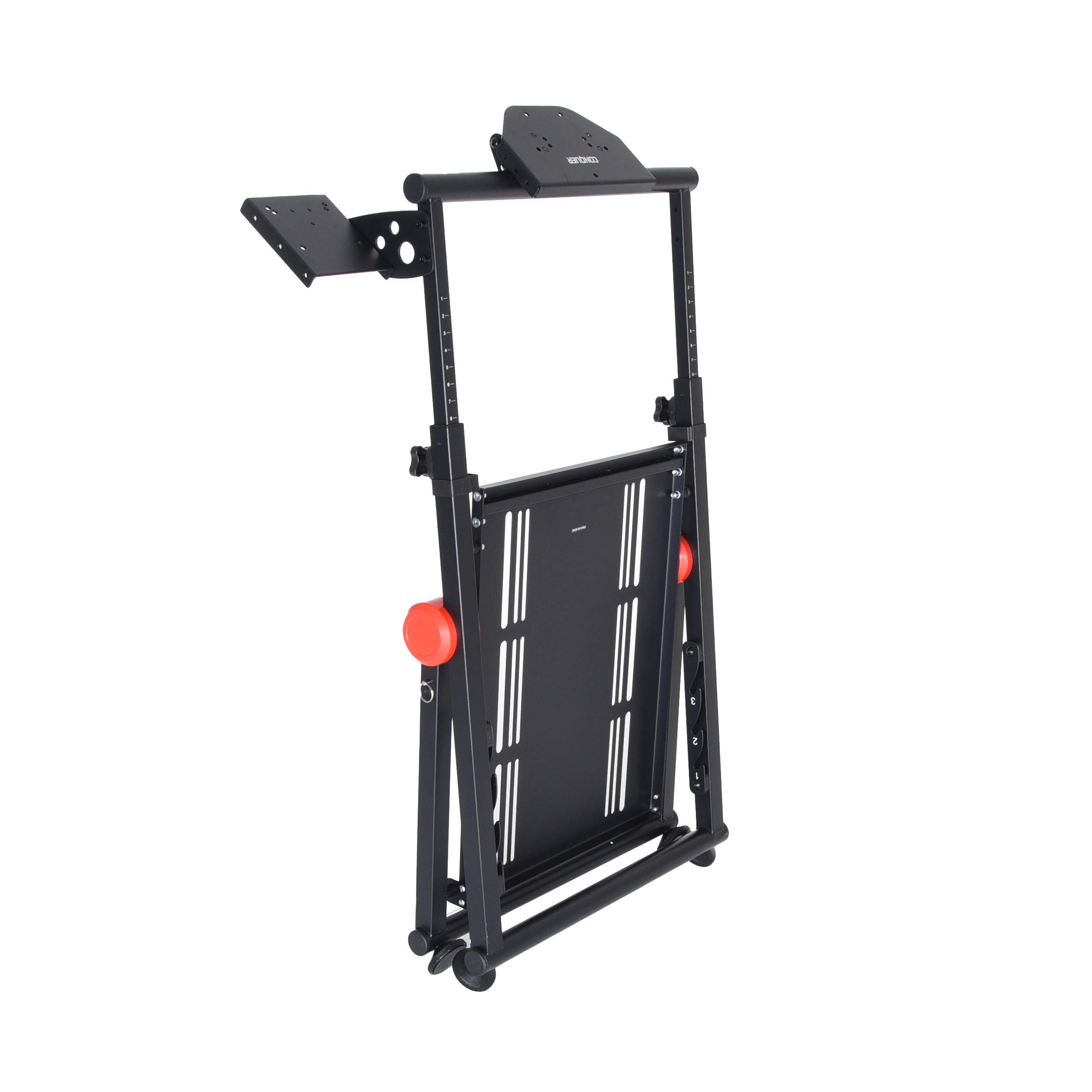 Conquer Racing Simulator Cockpit Driving Gaming Wheel Stand and Gear Shifter Mount