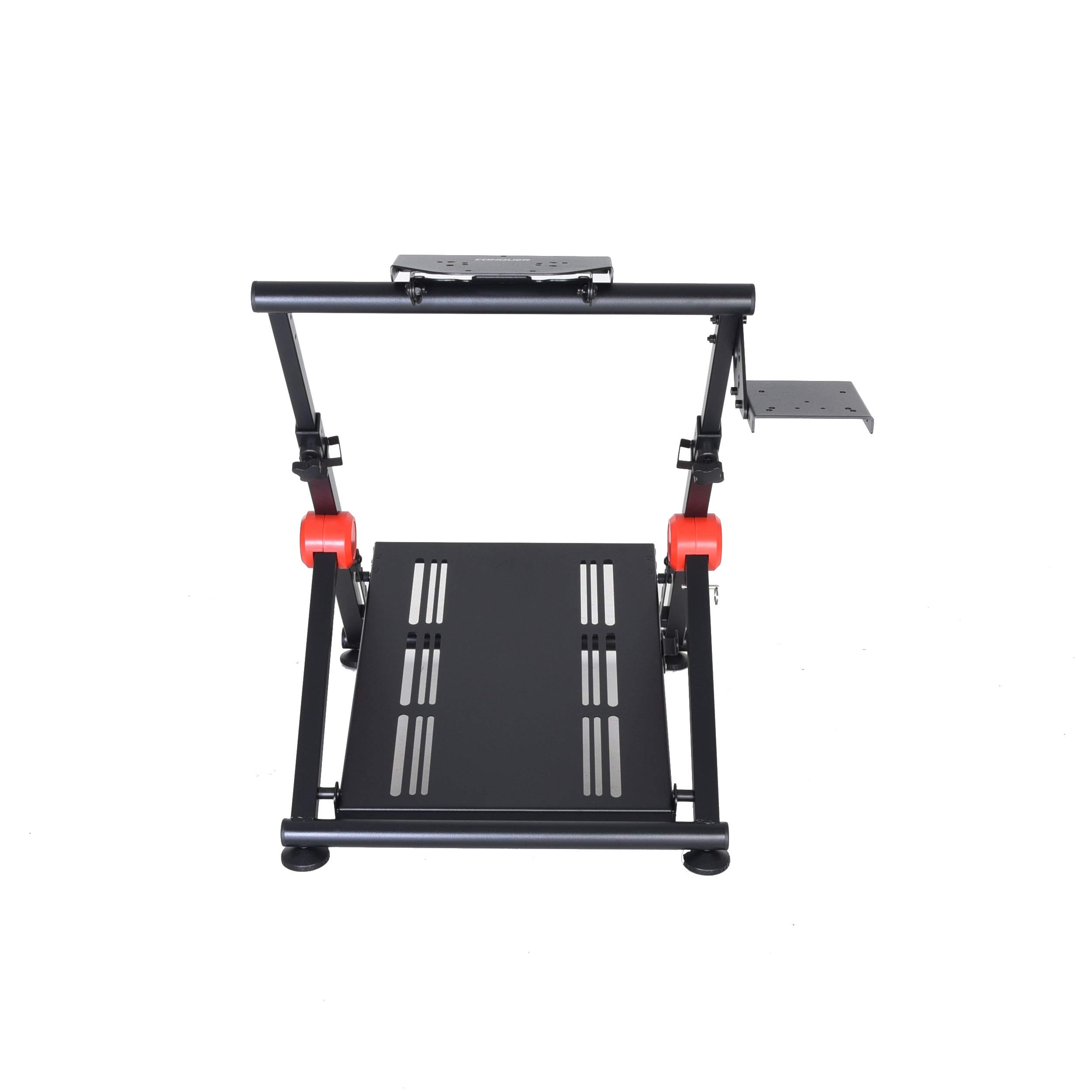 Conquer Racing Simulator Cockpit Driving Gaming Wheel Stand and Gear Shifter Mount