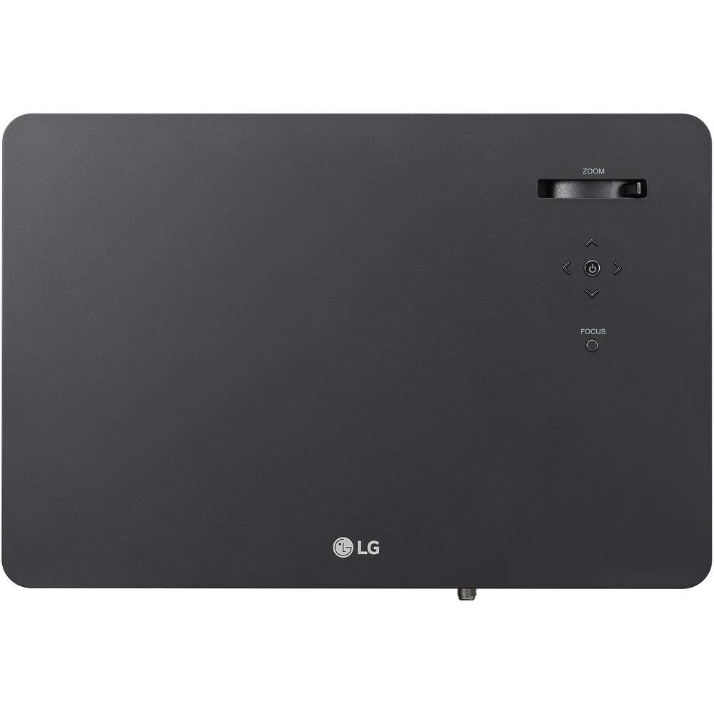 LG HU70LAB 4K UHD LED Smart Home Theater Projector, 140" Display, Bluetooth Bundle with 120" Minolta 16:9 Indoor-Outdoor Screen