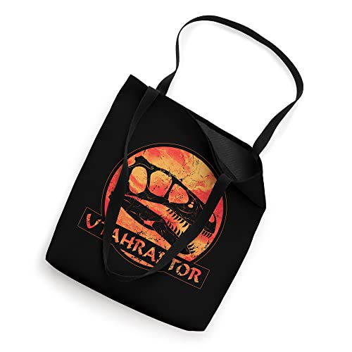 Utahraptor Skull Fossil Hunter Dinosaur Tote Bag