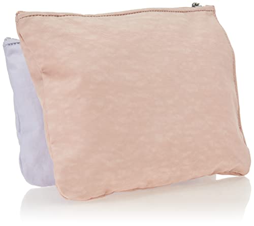 Kipling Womens Women's Iaka Crossbody Bag, Removable Strap, Zipped Main Compartment, Water Resistant, Crinkle Nyl Wristlet, Canyon Mist Set, 11 L x 8.5 H 0.5 D US