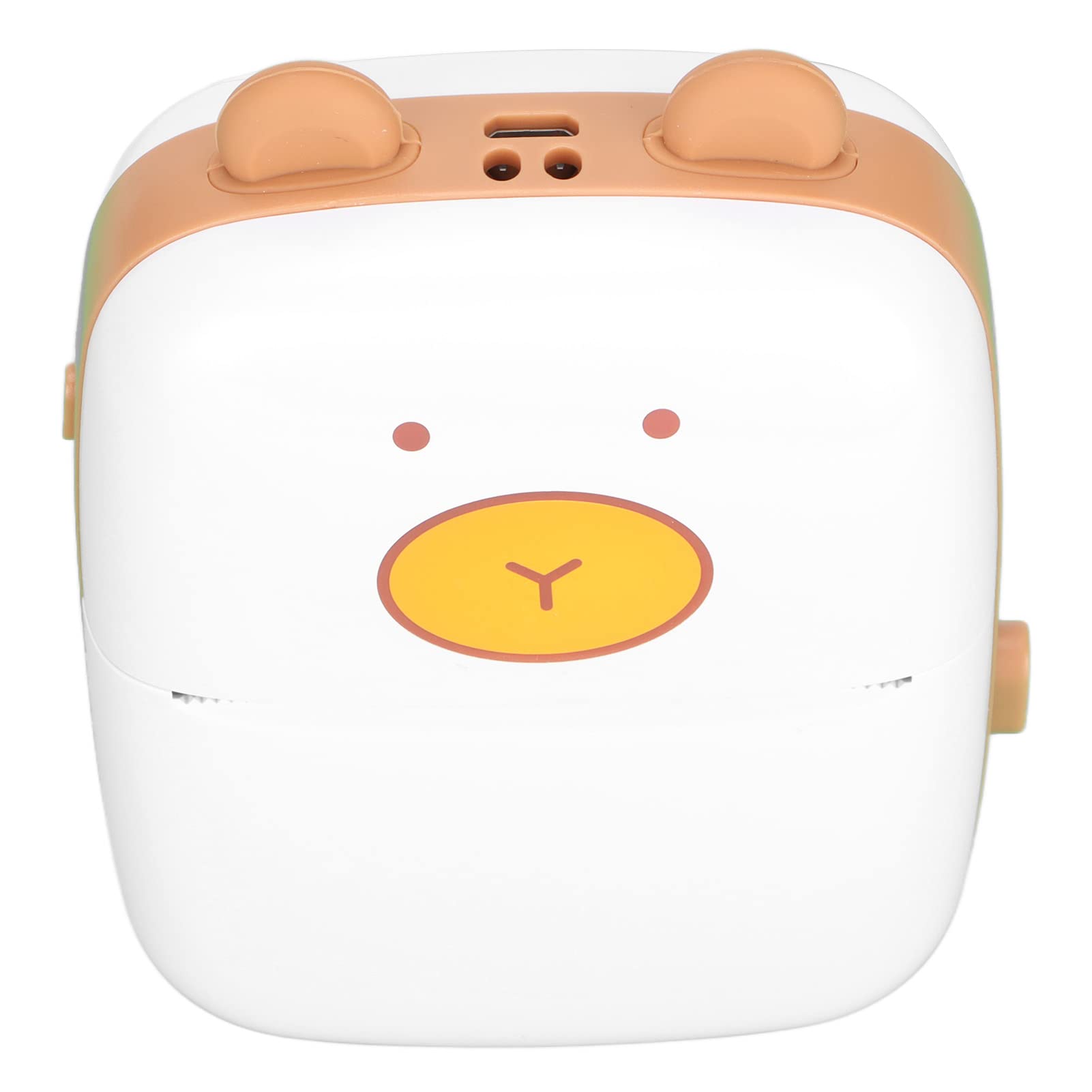 Mini Photo Printer, Cute Bear Shape Wireless Photo Printer, Portable Printer for Smartphones, Compatible with OX S, Android & Bluetooth Devices, Pocket-Size, 57 x 30mm Printing Paper
