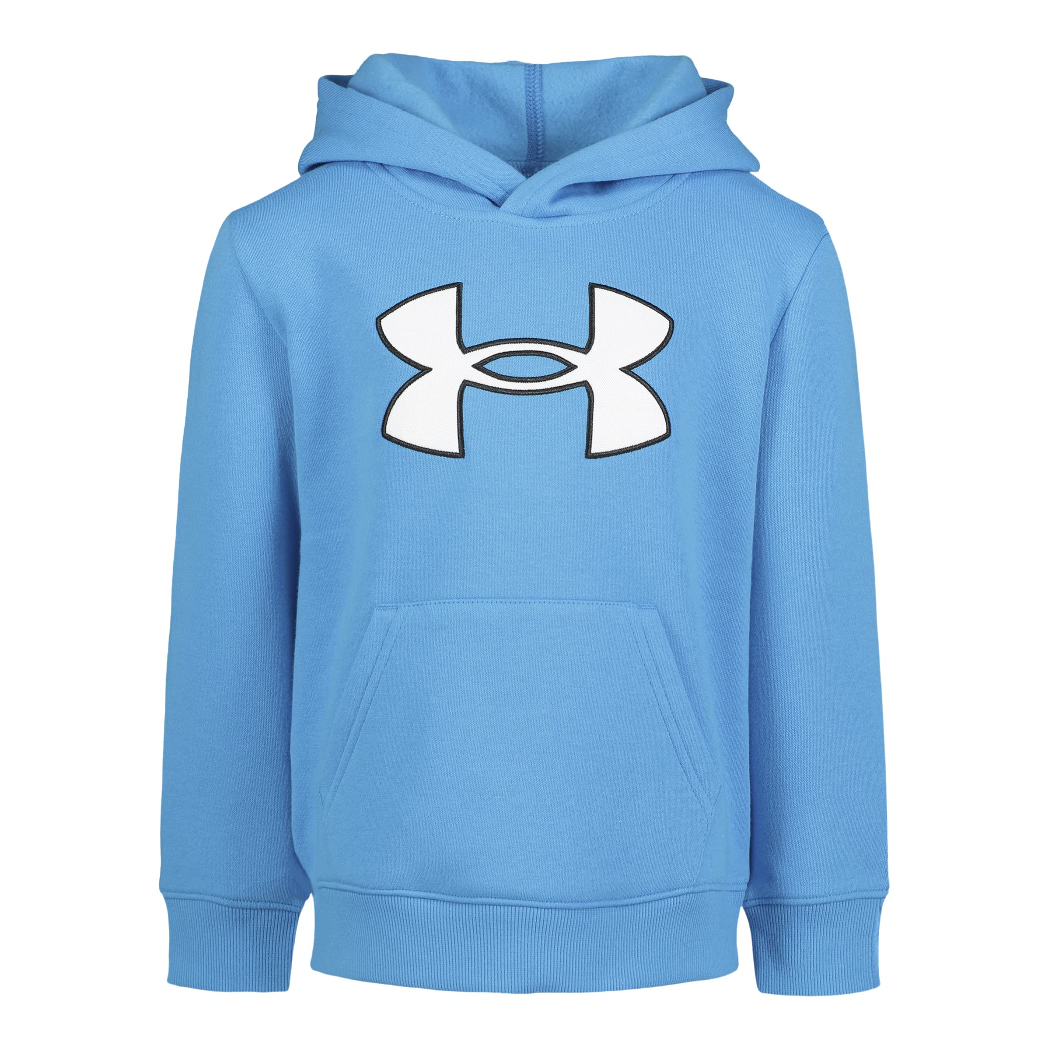 Under Armour Boys' Hoodie, Fleece Pullover, Logo & Printed Designs, Capri-CORE, 5