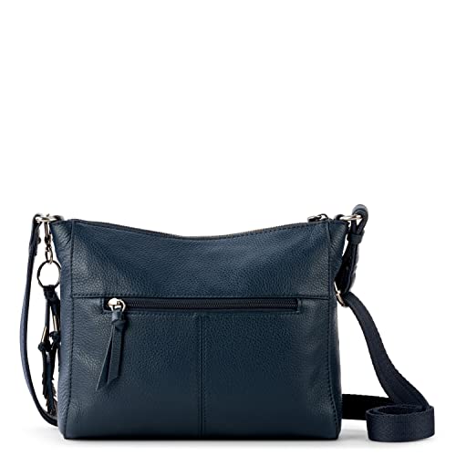 The Sak Womens Alameda Crossbody in Leather, Indigo, One Size US