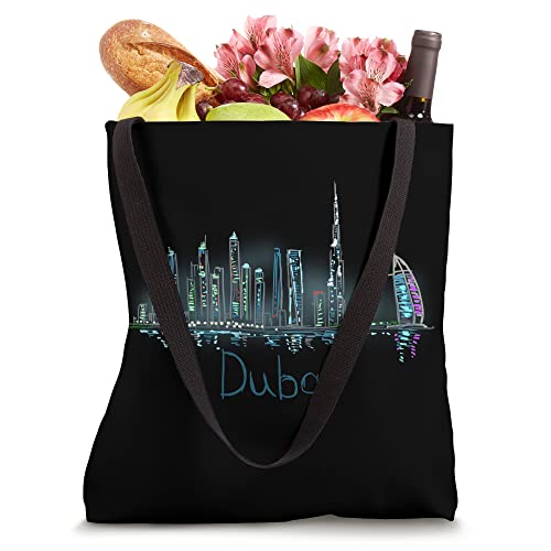 Dubai City UAE souvenir gift for men women Tote Bag