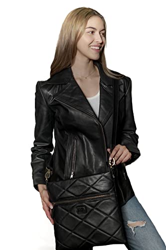 Crossbody Bag For Women, Premium 100% Top Grain Leather, The Maria - BJA Luxury Leather Goods