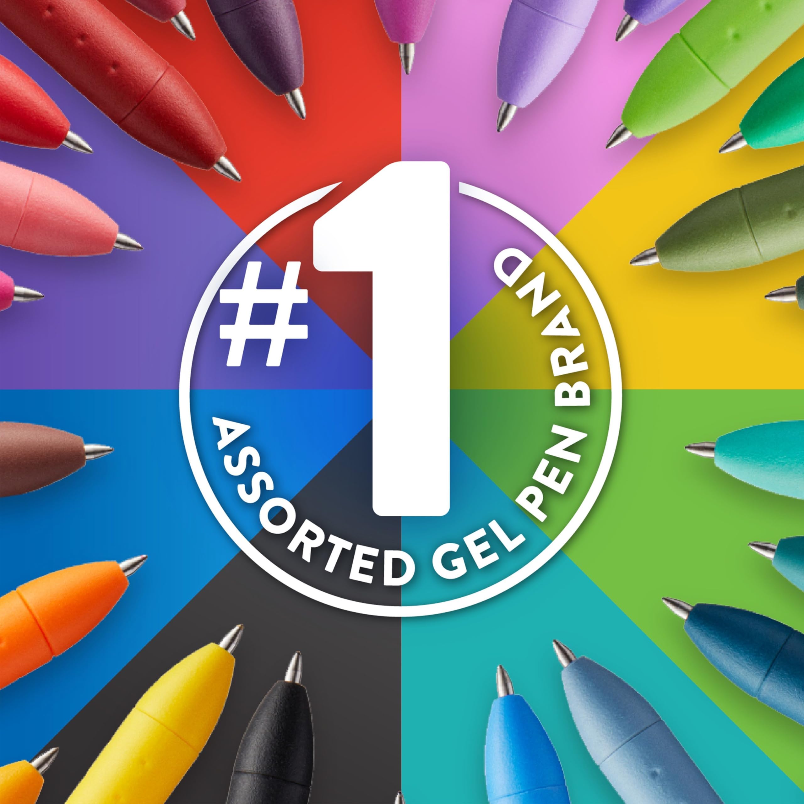 Paper Mate® Gel Pens | InkJoy® Pens, Fine Point, Assorted, 8 Count