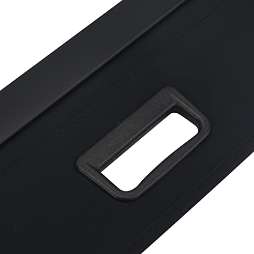 MUCO New Cargo Cover for 2019 2020 2021 2022 Lincoln Aviator Retractable Black Rear Trunk Shade Luggage Security Cover-Retractable Trunk Cover
