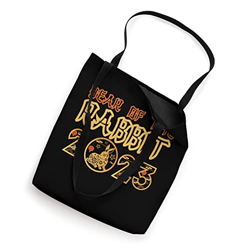 Chinese Zodiac Year of the Rabbit Kids Chinese New Year 2023 Tote Bag