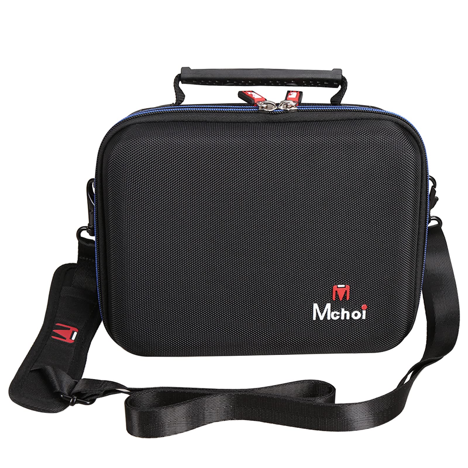 Mchoi Hard EVA Travel Case for AuKing Mini Projector 2022 Upgraded Portable Video-Projector, Case Only Black