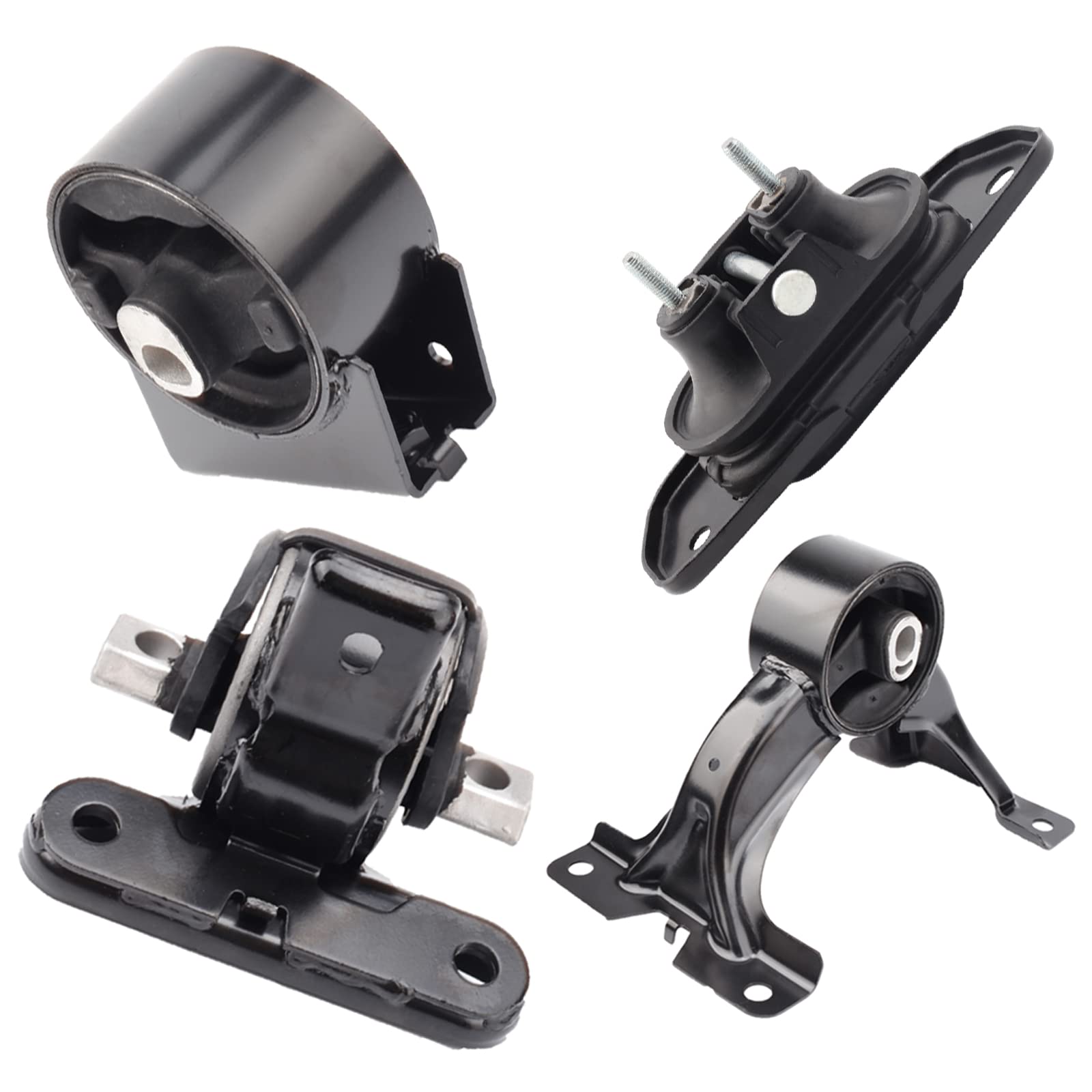Engine Motor Mount & Trans Mount Compatible with 2011-2019 Dodge Journey 3.6L FWD 2011-2014 Dodge Avenger Chrysler 200 3.6L Replacement for 3274 3167 3256 3246 A5551 A5443 A5632 A5543