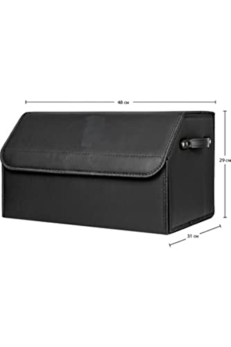 Car Luggage Organizer Leather Luggage Box Bag, storage box
