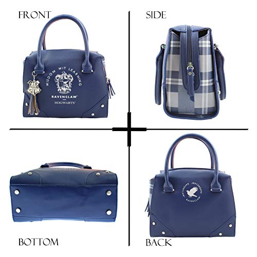Harry Potter Purse Designer Handbag Hogwarts Houses Womens Top Handle Shoulder Satchel Bag Ravenclaw