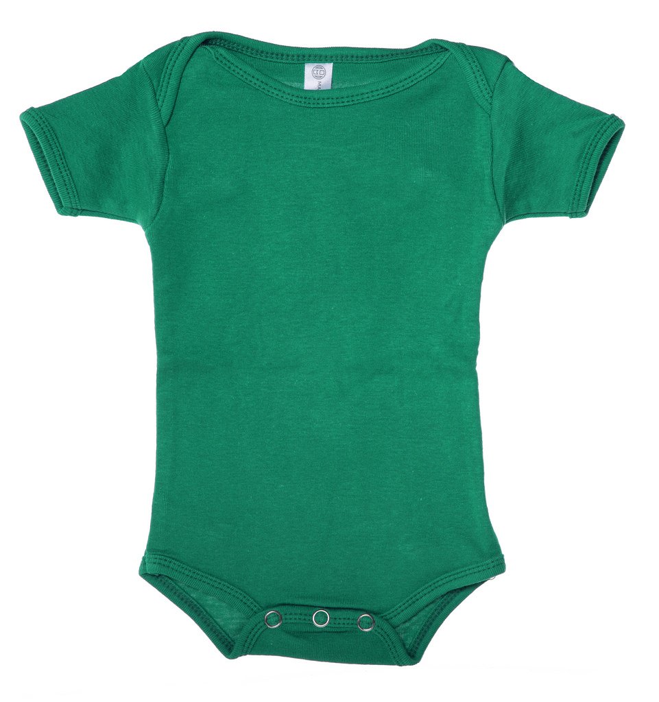 Mato & Hash Unisex Baby Cotton Infant Baby Toddler One Piece Lap Shoulder Jumpsuit - Jade CA165 12-18