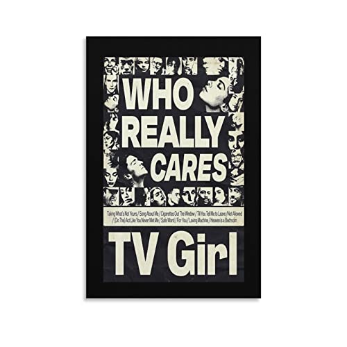 VEERAX TV Girl (4) Canvas Poster Living Room Decoration Bedroom Decoration Gift XINGYI- Unframe-style 12x18inch(30x45cm)