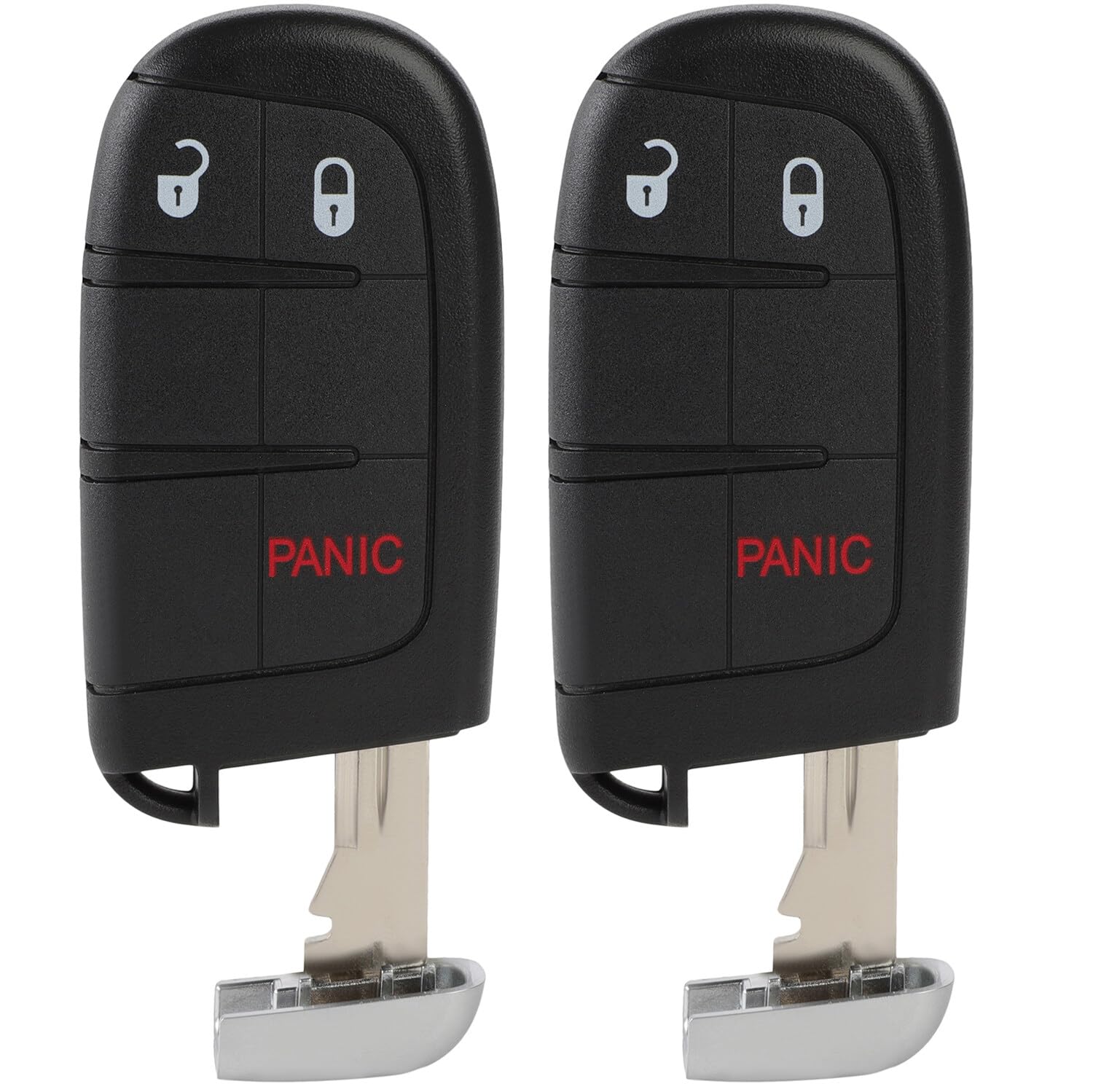 OCPTY Replacement 2Pcs Remotes Key Fob for Dodge Journey for Dodge Durango for Dodge Dart 2011-2019 M3N40821302