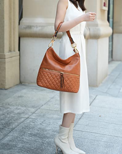 MKF Collection Shoulder Bag for Women, Vegan Leather Fashion Handbag Hobo Purse