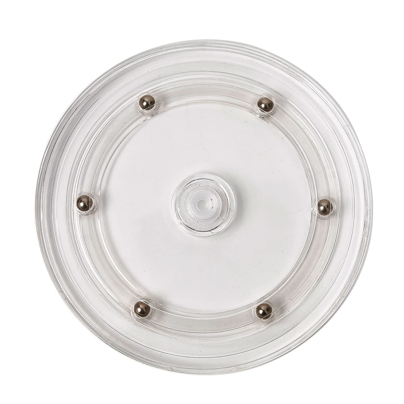 6 inch Lazy Susan Turntable Acrylic Ball Bearing Rotating Tray for Spice Rack Table Cake Kitchen Pantry Decorating TV Laptop Computer Monitor (360Ė Rotation)