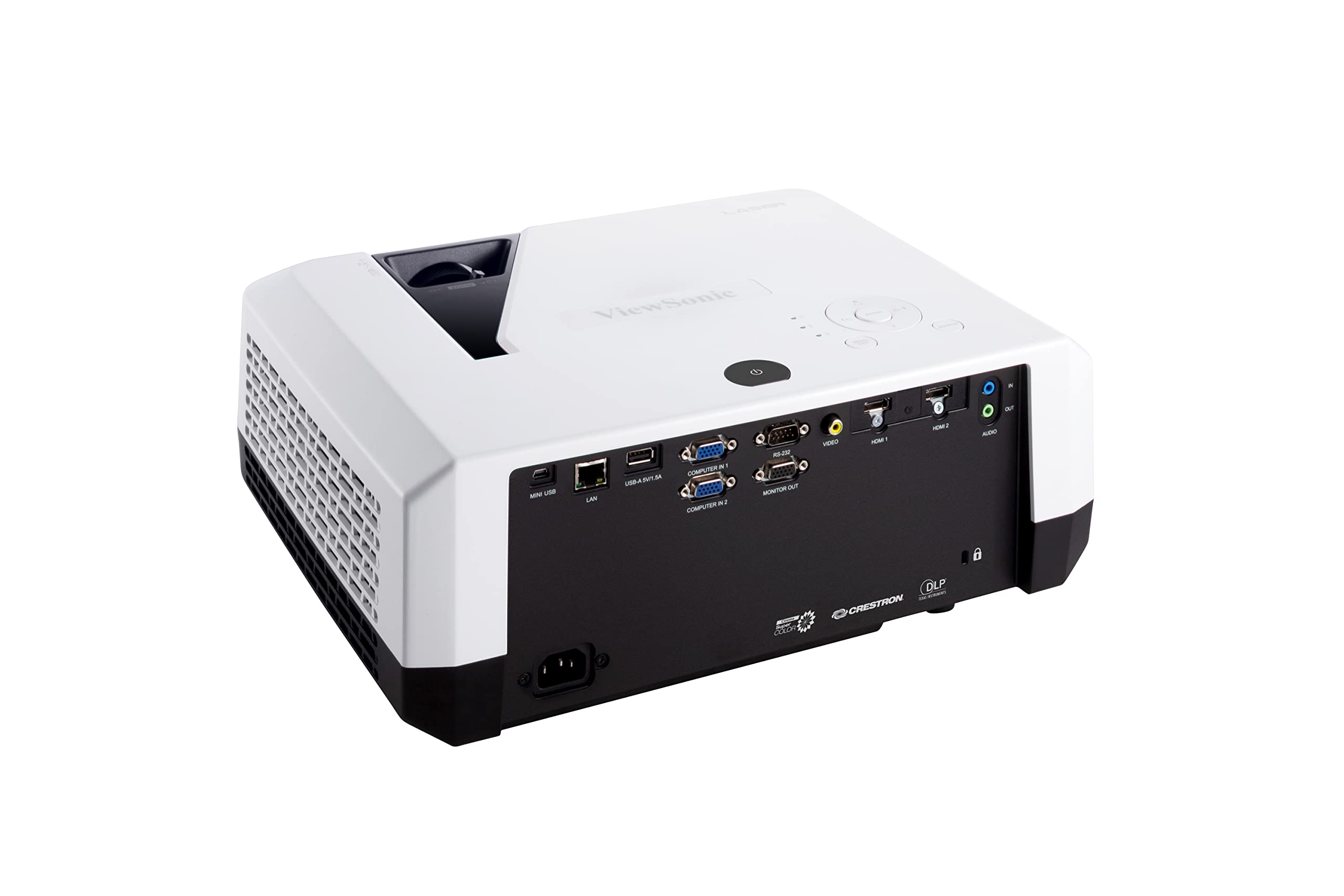 ViewSonic 1080p Laser Projector with 3500 Lumens 3D Dual HDMI and Low Input Lag for Home Theater and Gaming (LS700HD)