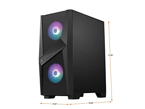 MSI Codex R 10-003BUS, Intel B460, 550W 80 Plus Bronze, Forge 100R Desktop Barebone