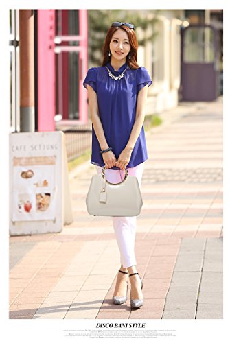 Women's Clutch Bag Chic Tote Handbag Shoulder Bag Solid Color Crossbody Bag