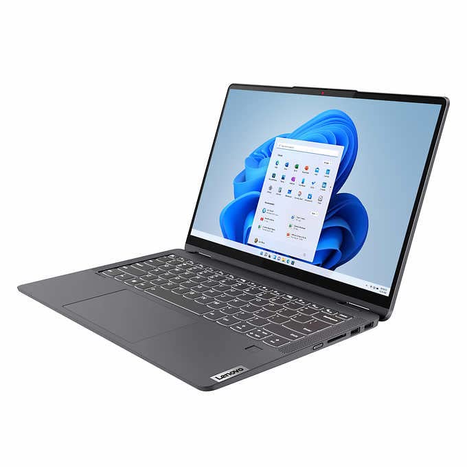 Lenovo 2023 Flex 5 2-in-1 14″ IPS Glass 2.2K Touchscreen AMD 8-Core Ryzen 7 5700U Radeon Graphics 16GB RAM 1TB NVMe SSD WiFi AX HDMI USB-C FHD Webcam Fingerprint Backlit Windows 11 Pro w/RE USB