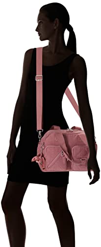 Kipling Womens Women's Cool Defea Bag, Organize Accessories, Adjustable Strap, Nylon Travel Shoulder Bag, Sweet Pink, 13 L x 9.5 H 7.5 D US