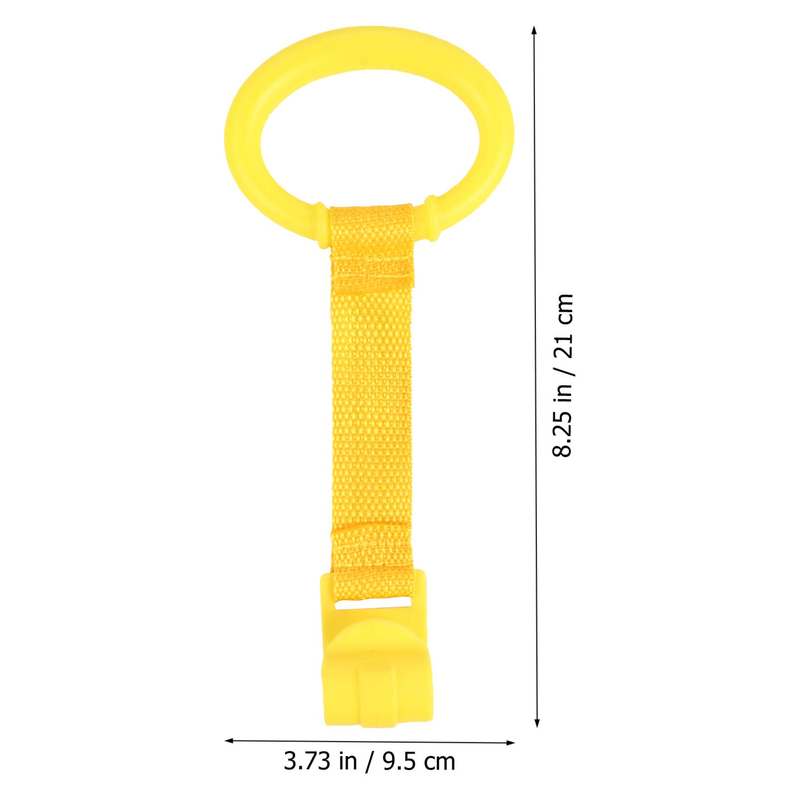 TOYANDONA Baby Rings 4pcs Baby Infant Learning Stand Pull Rings Crib Pull Rings Hand Rings for Baby Standing Assistant Hanging Baby Toys